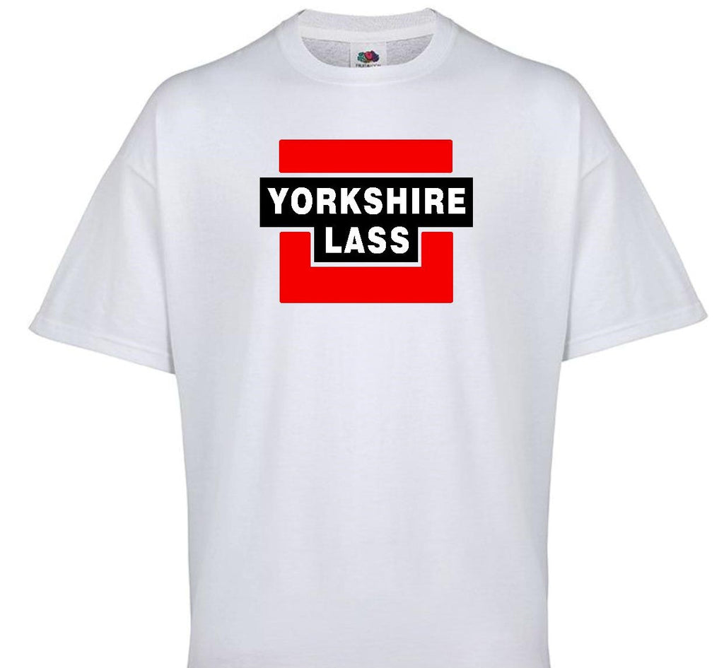 YORKSHIRE LASS T SHIRT SHORT SLEEVE – BEAU-TEES.CO.UK